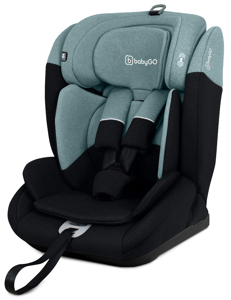 Cadeira Auto I-size 76-150 cm babyGO Lumo Green – Loja dos Bebés